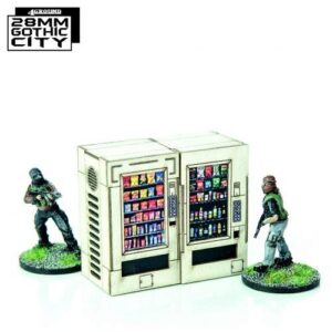 4ground vending machines white x2 (pre-painted)