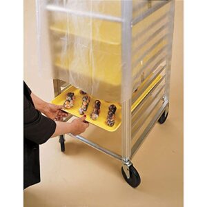 disposable pan rack cover clear plastic - 52"l x 80"h 50 per bag