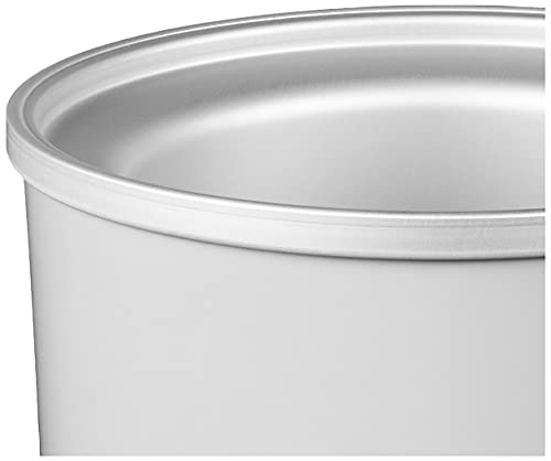 Cuisinart ICE-70RFB Replacement Freezer Bowl, 2 quart, Gray