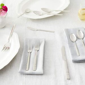 HENCKELS Flatware Set, 65-pc, Clear