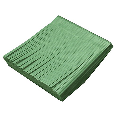 Twist-Ease Green Twist Ties - 4 3/4"L x 3/4"D x 4 3/4"H 4800 Per Box