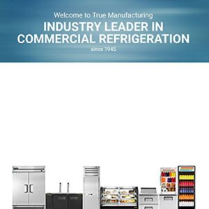 True TSSU-27-08-HC Commercial Cold Food Prep Table with Hydrocarbon Refrigerant, 36.75" Height, 30.125" Width, 27.625" Length