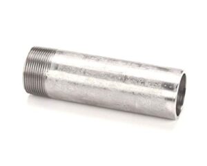 frymaster 8130784 toe 1-1/2npt x 6 stainless steel nipple