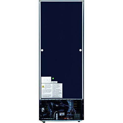 Dukers DSM-12R 11.4 cu. ft. Commercial Single Glass Swing Door Merchandiser Refrigerator