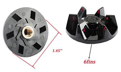 SPB 456 2B Blender Blade with SPB7-20TXN Coupling Compatible with Cuisinartt Powerblend Duet Parts Replacement BFP-703 FPB-5PC SPB-3 SPB-7 SPB-7CH Blender Clutch