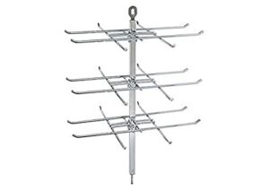 winco edm-2pr, 22'' x 16'' stainless steel pretzel rack for edm-2, pretzels display merchandiser