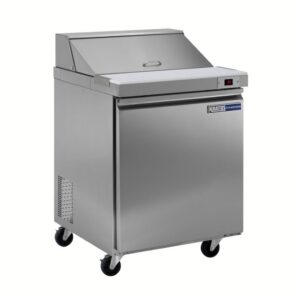 kratos refrigeration 69k-769 commercial 29" w sandwich/salad prep table, 8 pan capacity