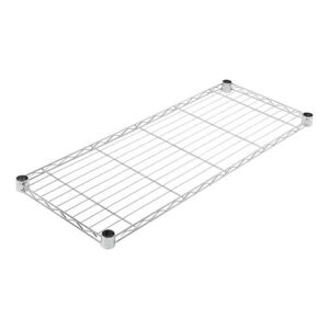 Commercial Chrome Wire Shelving Wall Shelf 18 x 48 - NSF