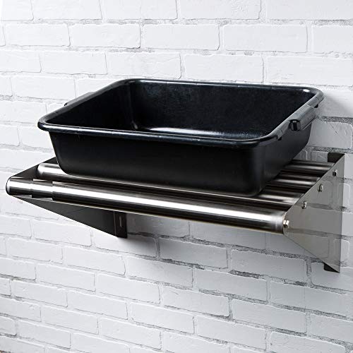 KPS Commercial Stainless Steel Tubular Wall Shelf 18 x 48