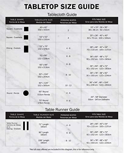 DII Lemon Bliss Outdoor Tabletop, Collection Stain Resistant & Waterproof, Table Runner, Table Runner, 14x72