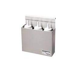 non-electric bottle warmer stnls steel holds 3 btl