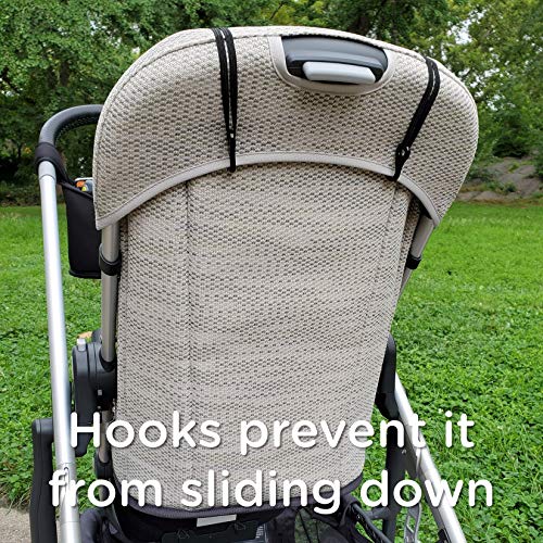 liuliuby Stroller Cool Seat Liner - Cooling Accessories for Baby in Hot Summer, for Heat & Sun - Promotes Air Flow with Moisture Wicking 3D Mesh - Comfortable Cushion Mat/Pad for Ventilation