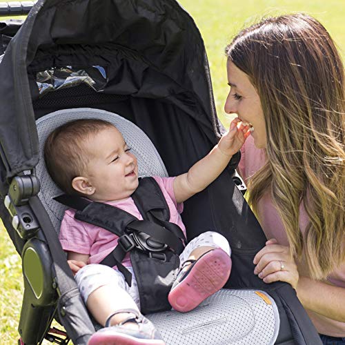 liuliuby Stroller Cool Seat Liner - Cooling Accessories for Baby in Hot Summer, for Heat & Sun - Promotes Air Flow with Moisture Wicking 3D Mesh - Comfortable Cushion Mat/Pad for Ventilation