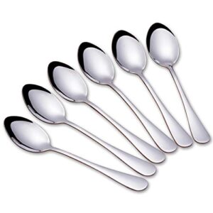 6.7 inches stainless steel spoon,set of 6,use for home, kitchen or restaurant