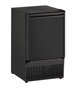 u-line u-bi98b-00a 15" under counter crescent ice maker, black (renewed)