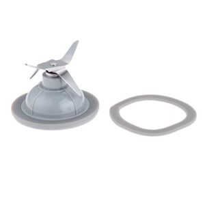 bl1900 blender blade and rubber gasket sealing, replacement for black decker blender 14291600, fits bl1900, bl3900, bl4900, bl5000, bl5900, bl6000, bl9000