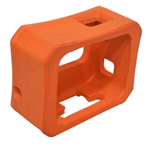 Floating Case for Gopro Hero 7 with Screw Ultra-Buoyant Floaty for Go Pro Hero 6/5 & 2018 Water Sports Swimming Diving - Orange