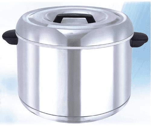 16.2L(12.1lbs) Stainless Steel Body Thermal Food Holder Keep Cooked Sushi Rice Warm for Up to 6 Hours.TFW-6000