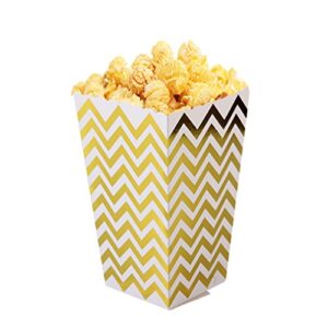 tikellar popcorn boxes,12pcs/lot silver metallic mini party paper popcorn boxes sanck favor bags wedding birthday movie party supplies