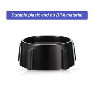 2 Pieces 4902 Blender Jar Bottom Blender Jar Base Replacement Jar Bottom Base Cap Compatible with Oster Blender