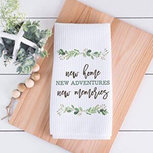 Housewarming Dish Towel | New Homeowner Gift | Housewarming Towel | New Home Owner Present