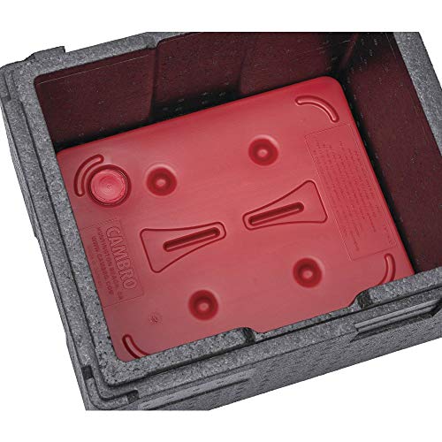 Cambro HP2632444 Half-Size Fire Red Camwarmer Hot Plate 1 each