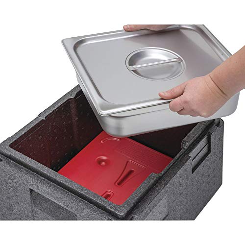 Cambro HP2632444 Half-Size Fire Red Camwarmer Hot Plate 1 each