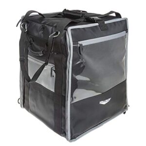 Vollrath VTB500 Insulated Tower Bag (Includes: Backpack Straps, Headrest Strap, Heating Pad), Nylon, Black - 18" x 17" x 22"