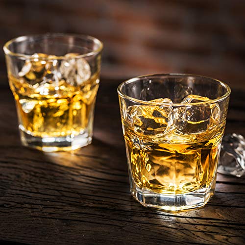 Shot Glass Set,QAPPDA Whiskey Glass Shot Glasses,Heavy Base Shot Cups 4.5oz,Cocktail; Glass,Rocks Glasses,Mini Glass Cups For liqueur,Double Side Cordial Glasses,Tequila Cups Vodka Cups Set Of 20