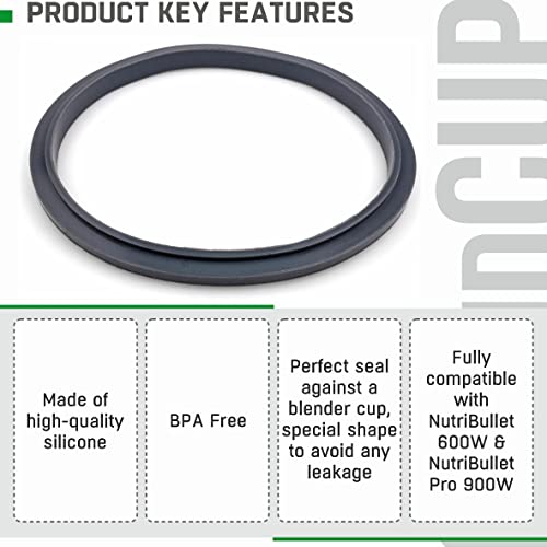 Gasket Rubber Seal Ring Accessories for Nutribullet Replacement Parts Gasket Blender 900 Series 600W and 900W