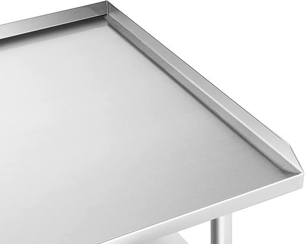 AmGood 30" x 24" Stainless Steel Equipment Stand | Height: 24" | Commercial Heavy Duty Grill Table