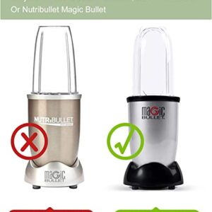 (Pack of 2) Cross Blade Blender Magic Bullet Replacement Parts Compatible with 250-watt Magic Bullet MB1101 Series Blender, Juicer and Mixer