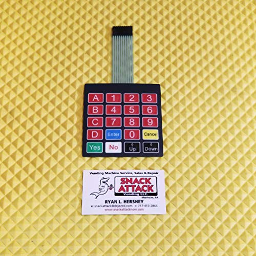 RS800 / RS850 Combo Vending Machine Key PAD/Free 2 Day Ship!