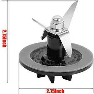 Replacement Parts Blender Blade Assembly with 2 Pieces Blender Gaskets,replacement parts for Cuisinart CBT-500, SB5600, CB600