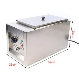 2000W Electric Pasta Cooking Machine 8L 2 Basket Commercial Pasta Cooker Stainless Noodles Cooker 110V Table Top Noodles Cooker Machine