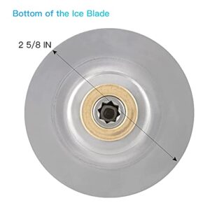 Premium Blender Ice Blade, Compatible with Osterizer Blender and Oster Blender Replacement Parts Includes 1 Blender Gasket…