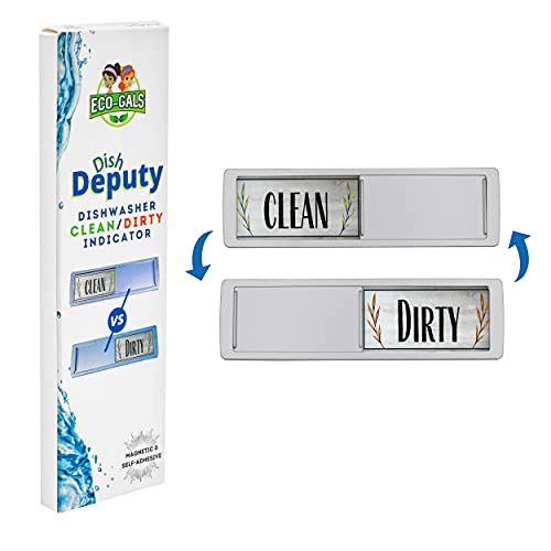 ECO-GALS Dish Deputy Dishwasher Clean Dirty Decorative Indicator for all Dishwashers