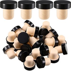 yookeer t-shaped stopper cork wine stopper bottle stoppers reusable wine bottle stopper sealing plug bottle cap for wine beer bottles