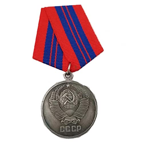 Zonster Commemorative Medal Antique Crafts Soviet Public Order Protection Medal Collectible Gift for Collector