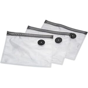 CASO Design premium quality, Zip vacuum bags, BPA-Free vacuum 6 quart size, 8 half gallon size, & 6 gallon size