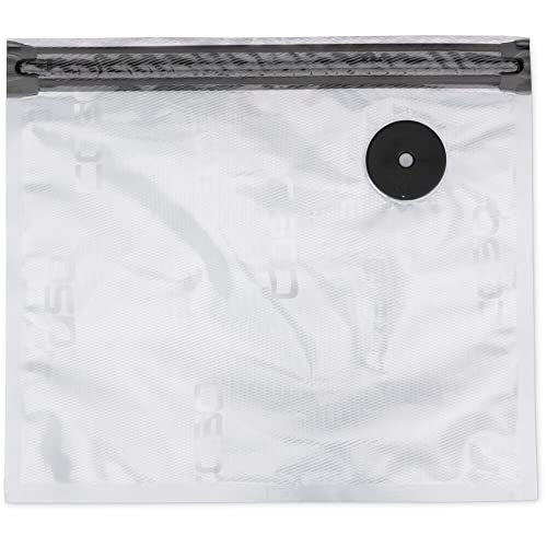 CASO Design premium quality, Zip vacuum bags, BPA-Free vacuum 6 quart size, 8 half gallon size, & 6 gallon size