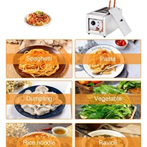 Commercial Pasta Cooker 2 Holes Noodle Cooking Machine 1500W Macaroni Vegetable Dumpling Cooker for Restaurant Hotel 110V