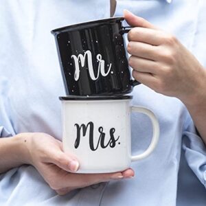 Mr and Mrs Mugs 11 Ounce, Ceramic Campfire Coffee Mugs, Novelty Coffee Mug, Mr and Mrs Coffee Mugs Set, Unique Coffee Mugs, Mr & Mrs Mugs, Coffee Mug Mr Mrs, Couples Mugs, Mr Mrs Coffee Cups