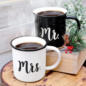 Mr and Mrs Mugs 11 Ounce, Ceramic Campfire Coffee Mugs, Novelty Coffee Mug, Mr and Mrs Coffee Mugs Set, Unique Coffee Mugs, Mr & Mrs Mugs, Coffee Mug Mr Mrs, Couples Mugs, Mr Mrs Coffee Cups