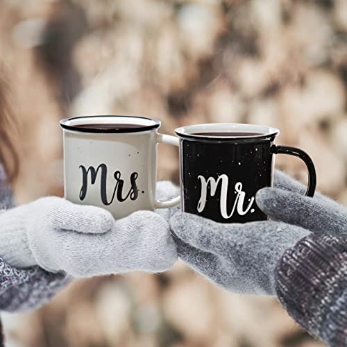 Mr and Mrs Mugs 11 Ounce, Ceramic Campfire Coffee Mugs, Novelty Coffee Mug, Mr and Mrs Coffee Mugs Set, Unique Coffee Mugs, Mr & Mrs Mugs, Coffee Mug Mr Mrs, Couples Mugs, Mr Mrs Coffee Cups