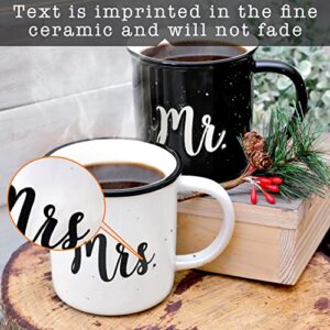 Mr and Mrs Mugs 11 Ounce, Ceramic Campfire Coffee Mugs, Novelty Coffee Mug, Mr and Mrs Coffee Mugs Set, Unique Coffee Mugs, Mr & Mrs Mugs, Coffee Mug Mr Mrs, Couples Mugs, Mr Mrs Coffee Cups