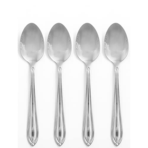 Hampton Forge Ginger 4 Pc Dinner Spoons, 0.35 LB, Metallic