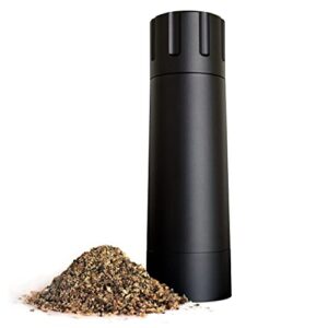 mannkitchen pepper cannon - professional grade heavy duty high output pepper mill