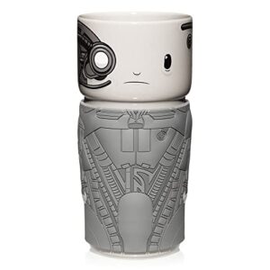 coscups by numskull star trek borg ceramic mug gift with rubber sleeve 400ml - official star trek merchandise