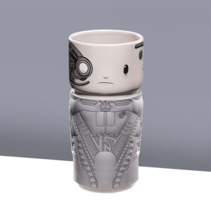 CosCups by Numskull Star Trek Borg Ceramic Mug Gift with Rubber Sleeve 400ml - Official Star Trek Merchandise